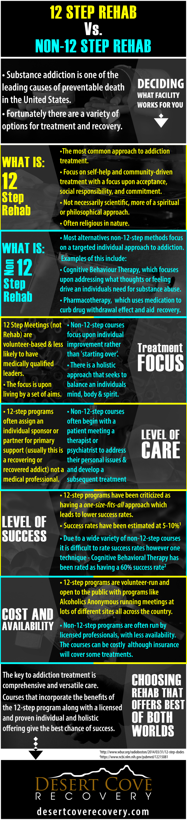12 Step vs Non-12-Step Rehab | Desert Cove Recovery