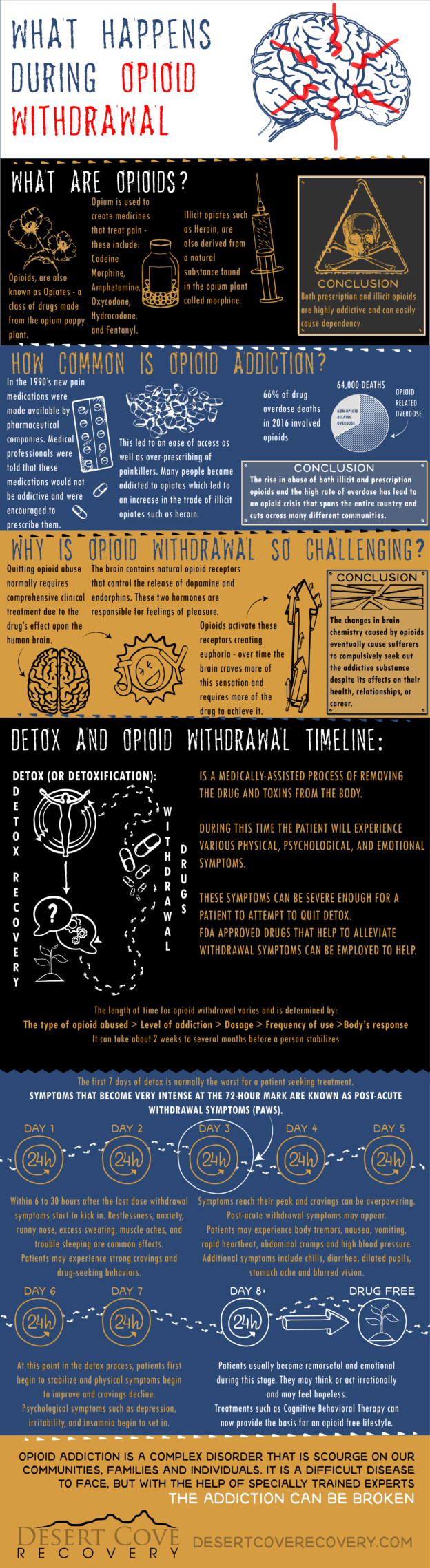 What Happens During Opioid Withdrawal? - Desert Cove Recovery